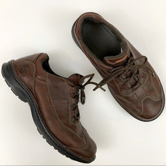 Timberland | Shoes | Timberland Brown Leather Shoes Business Casual ...